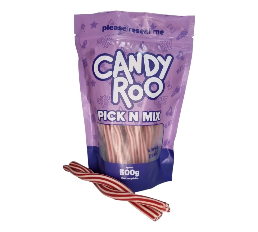 Red and White Sweet Cables - 500G